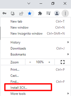 3CX User Guide – ICT Support
