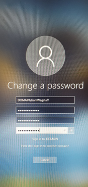 Changing your password – ICT Support